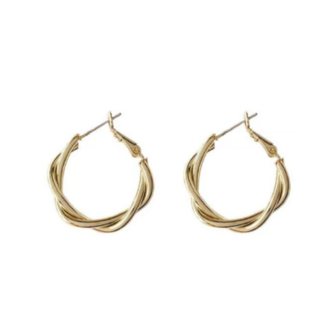 Turn Hoop Earrings | ClaudiaG Collection