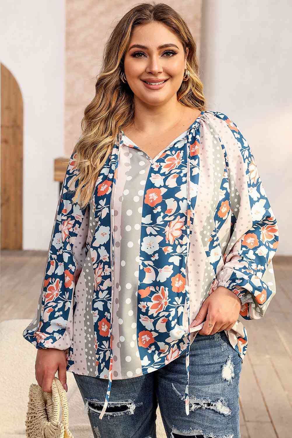 Plus Size Irene Top | ClaudiaG Collection