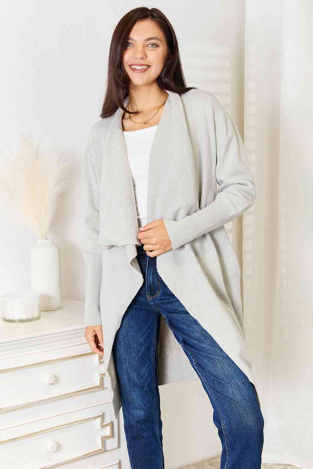 Duster Cardigan with Pockets | ClaudiaG Collection