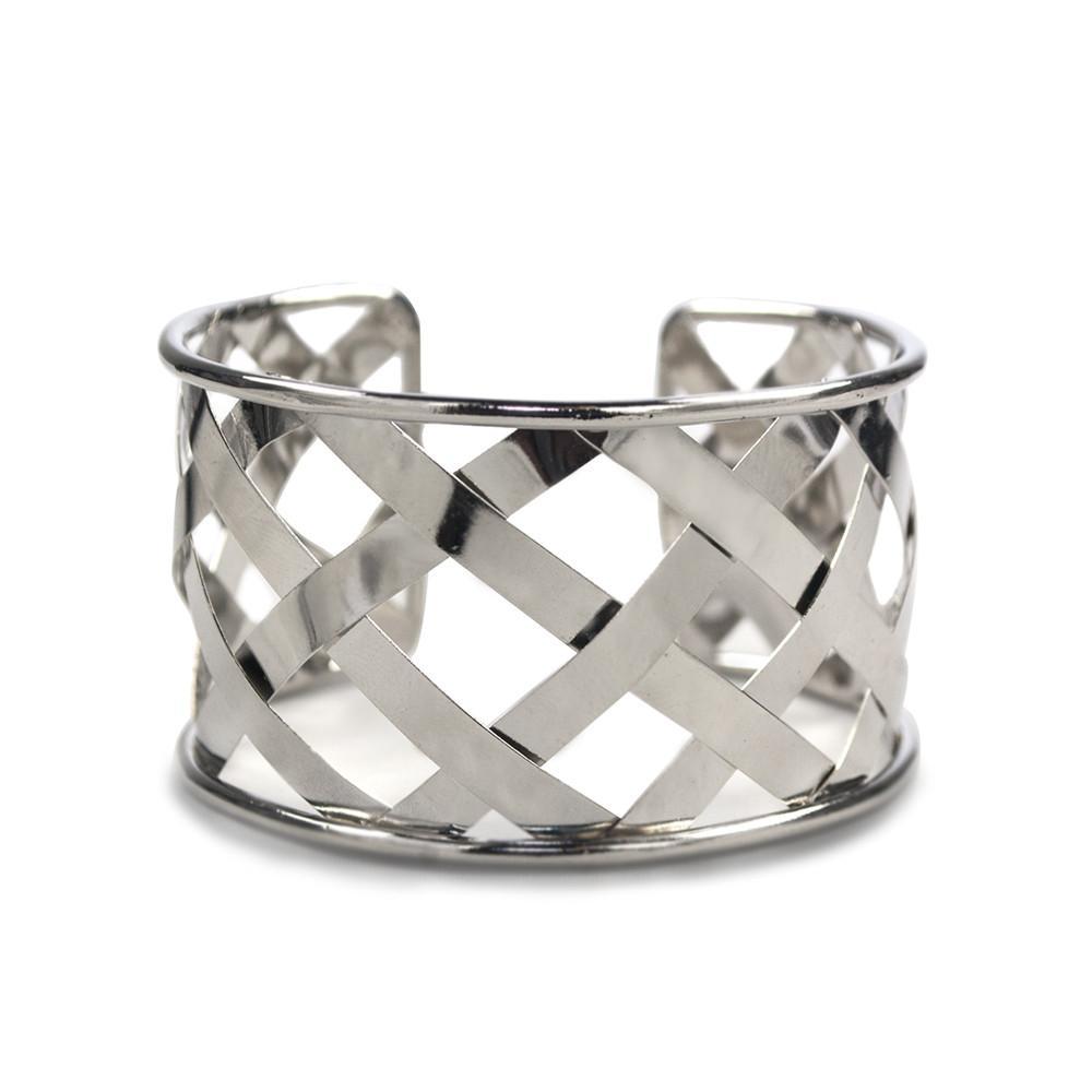 Cuffed Bracelet Silver | ClaudiaG Collection