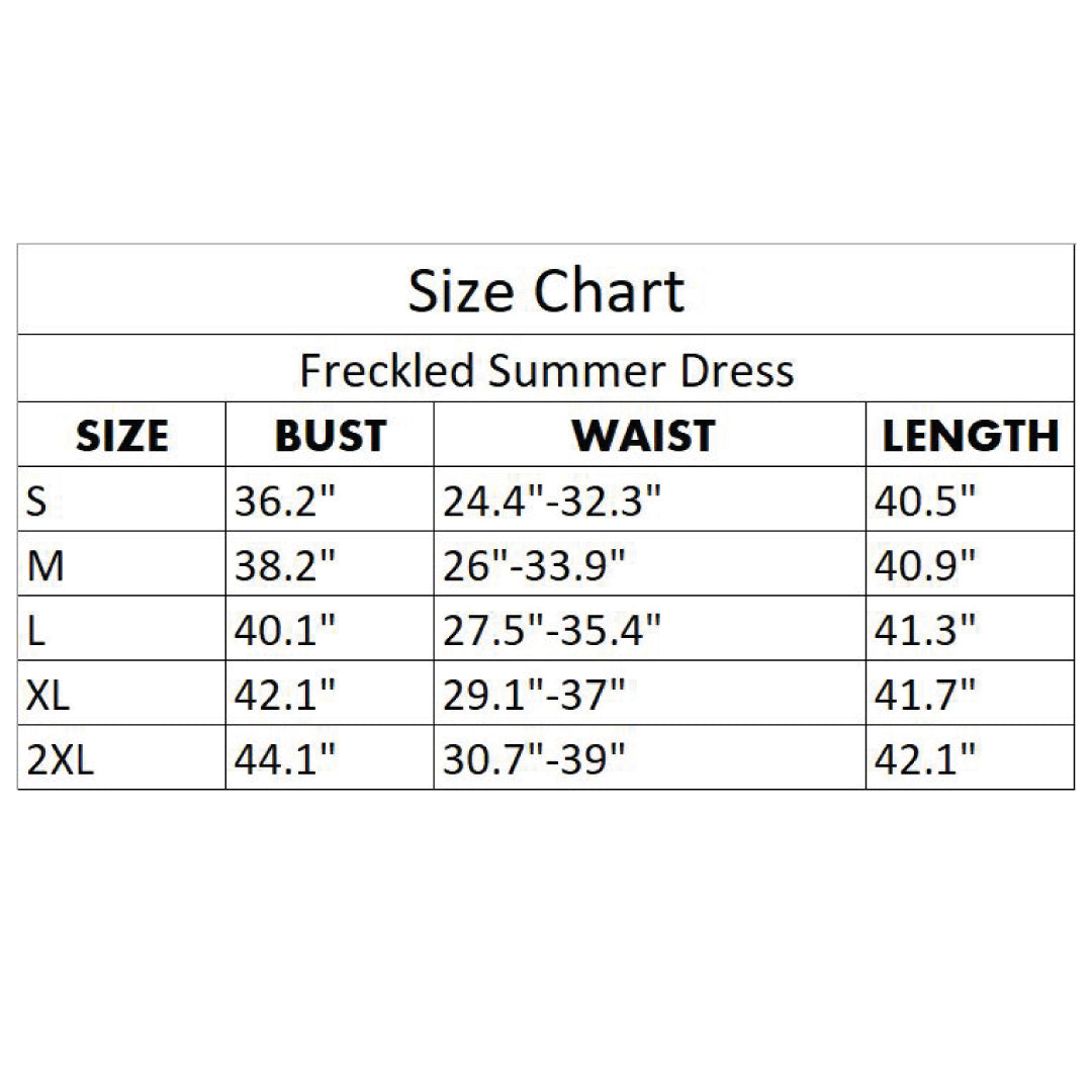Freckled Summer Dress | ClaudiaG Collection