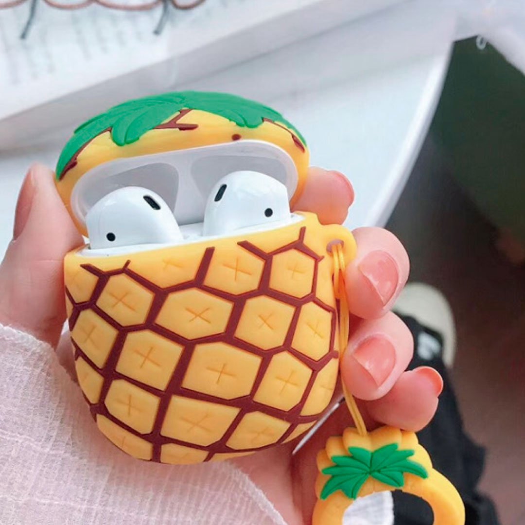 Funky Airpod Case- Pineapple | ClaudiaG Collection