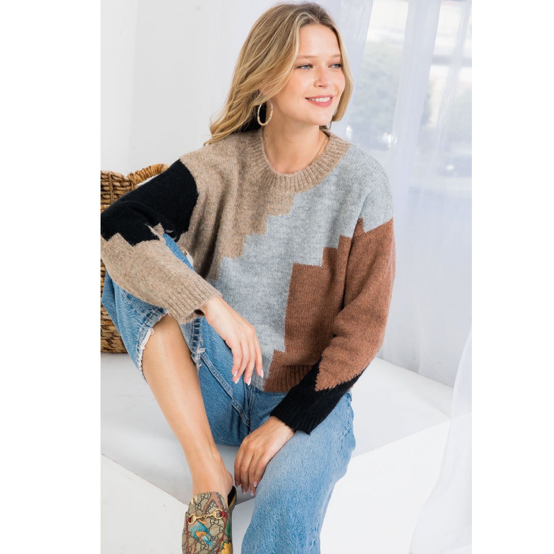 Maze Sweater | ClaudiaG Collection